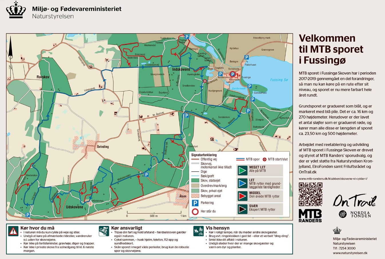 MTB-spor Fussingø - Randers Kommune