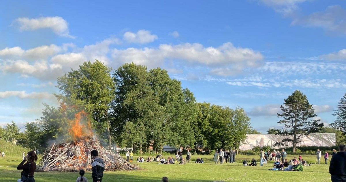Sankt Hans i Nordbyen: En aften i fællesskabets og traditionernes tegn ...