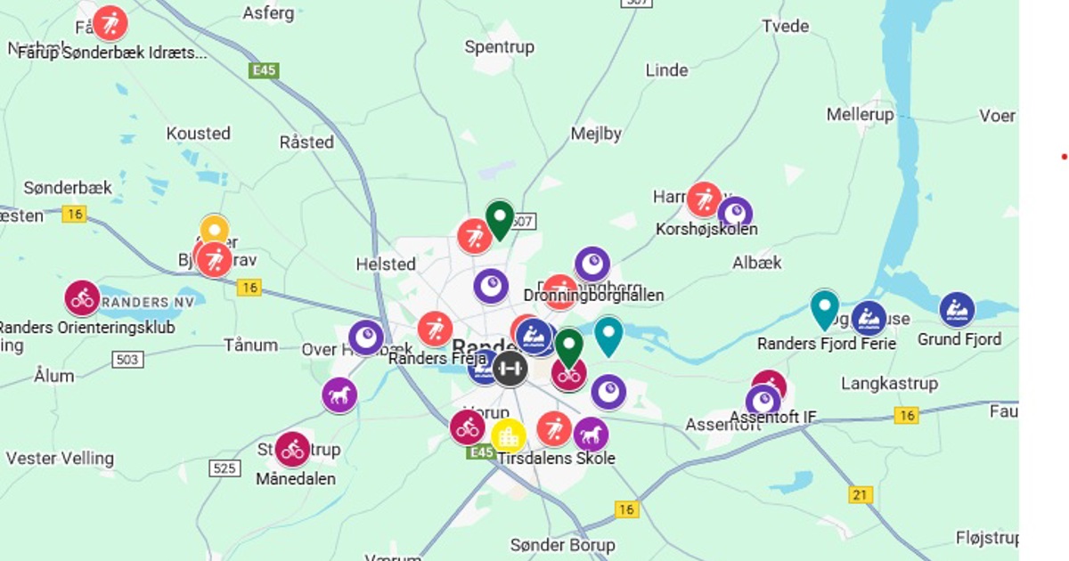 Facilitetskort - Randers Kommune