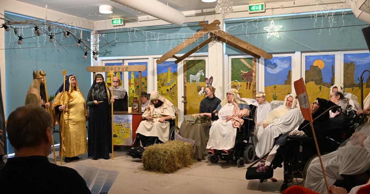 Se billederne fra årets krybbespil på Lene Bredahls Gade - Randers Kommune