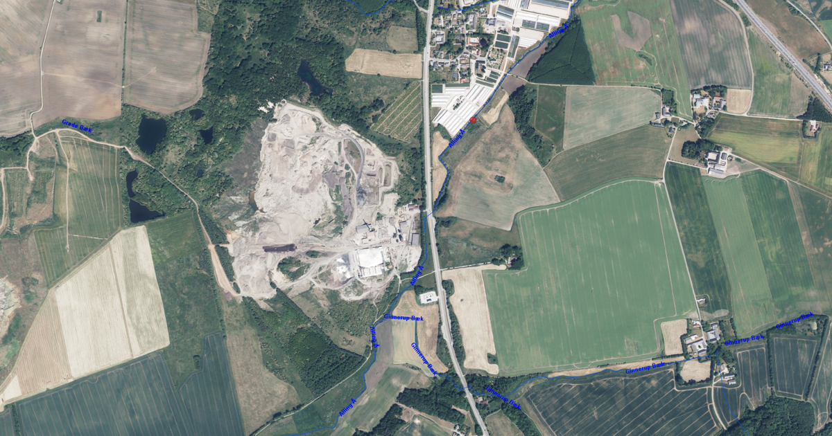 Alling Å vil blive forsøgt omlagt i den eksisterende ådal - Randers Kommune