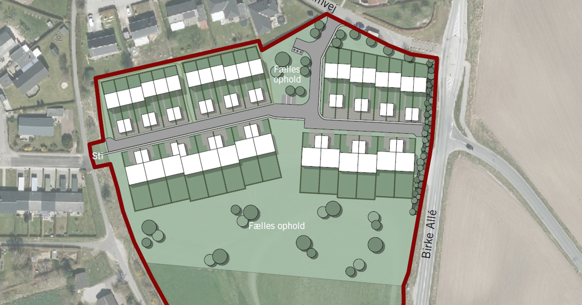 Planer om boligområde i Spentrup er i horing - Randers Kommune